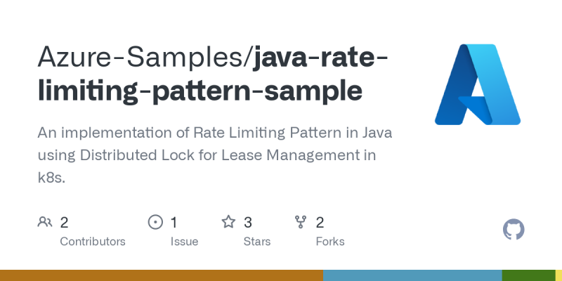 Mahmut Canga on LinkedIn: GitHub - Azure-Samples/java-rate-limiting ... Mahmut Canga on LinkedIn: GitHub - Azure-Samples/java-rate-limiting ...