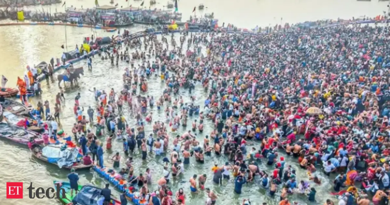 ETtech on LinkedIn: Maha Kumbh 2025: India uses AI to stop stampedes at ... ETtech on LinkedIn: Maha Kumbh 2025: India uses AI to stop stampedes at ...