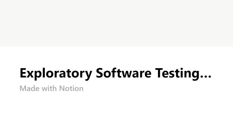 Shreyas Chavhan on LinkedIn: Exploratory Software Testing: Tips, Tricks ... Shreyas Chavhan on LinkedIn: Exploratory Software Testing: Tips, Tricks ...