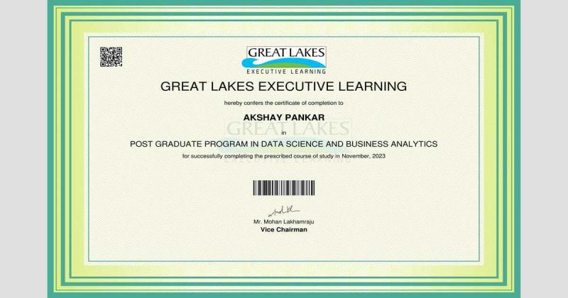 Akshay Pankar on LinkedIn: AKSHAY PANKAR successfully completed PGP ... Akshay Pankar on LinkedIn: AKSHAY PANKAR successfully completed PGP ...