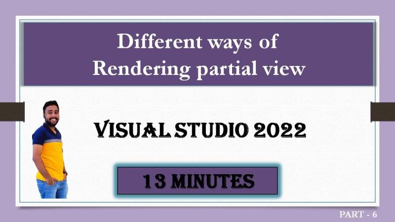 Ajay Bansode on LinkedIn: DIFFERENT WAYS OF RENDERING PARTIAL VIEW IN ... Ajay Bansode on LinkedIn: DIFFERENT WAYS OF RENDERING PARTIAL VIEW IN ...