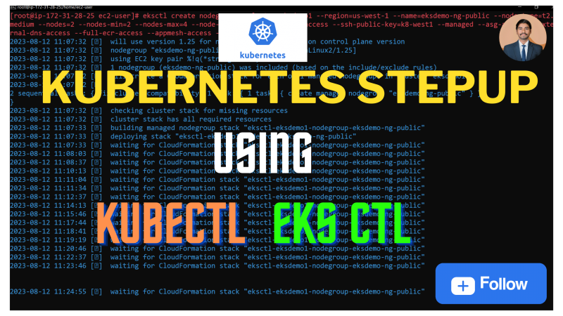 Vijay Paruchuri on LinkedIn: Kubernetes Cluster Setup with EKS and ... Vijay Paruchuri on LinkedIn: Kubernetes Cluster Setup with EKS and ...
