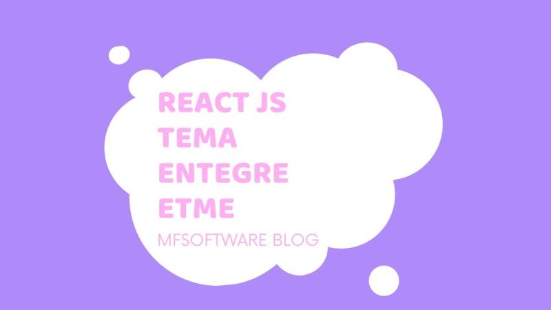 React JS Tema Entegre Etme #react #reactjs #html #template | MFSoftware ... React JS Tema Entegre Etme #react #reactjs #html #template | MFSoftware ...