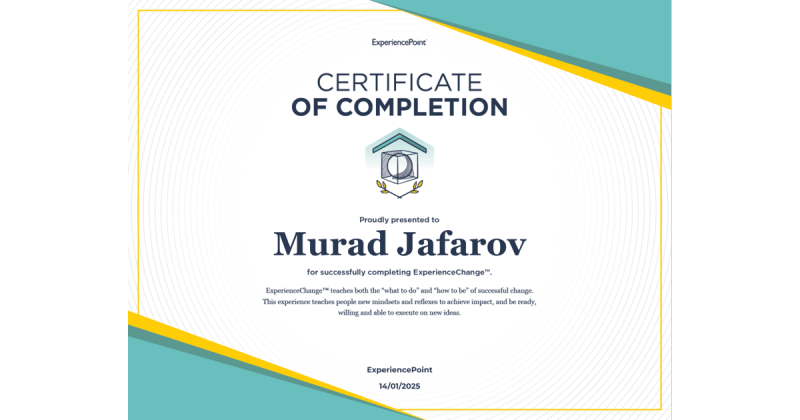 Jafarov Murad on LinkedIn: Change Management: ExperienceChange™ • Murad ... Jafarov Murad on LinkedIn: Change Management: ExperienceChange™ • Murad ...