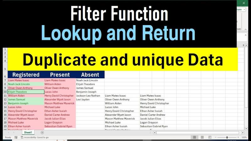 shahab islam on LinkedIn: Filter Data Duplicate and Unique From Excel shahab islam on LinkedIn: Filter Data Duplicate and Unique From Excel