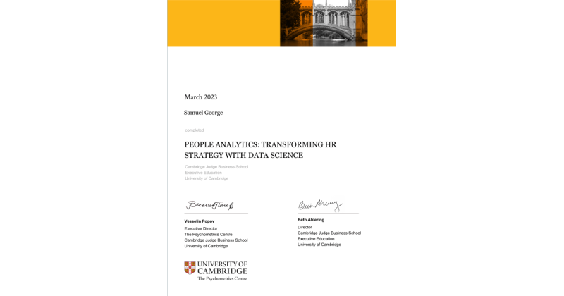 Samuel George on LinkedIn: PEOPLE ANALYTICS: TRANSFORMING HR STRATEGY ... Samuel George on LinkedIn: PEOPLE ANALYTICS: TRANSFORMING HR STRATEGY ...