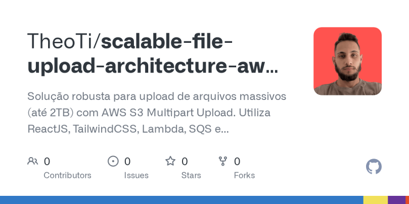 GitHub - TheoTi/scalable-file-upload-architecture-aws-serverless ... GitHub - TheoTi/scalable-file-upload-architecture-aws-serverless ...