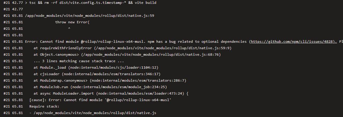 sandip dulal (Er) on LinkedIn: Fixing Vite Build Error on Linux and ... sandip dulal (Er) on LinkedIn: Fixing Vite Build Error on Linux and ...