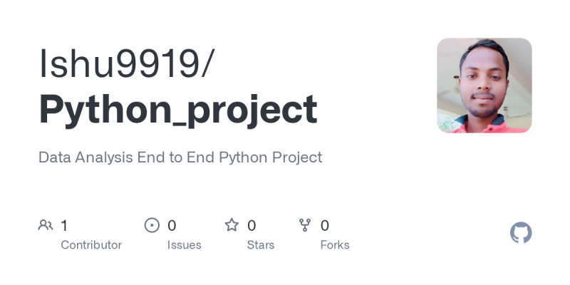 Ishwar Chand Gautam on LinkedIn: GitHub - Ishu9919/Python_project: Data ... Ishwar Chand Gautam on LinkedIn: GitHub - Ishu9919/Python_project: Data ...