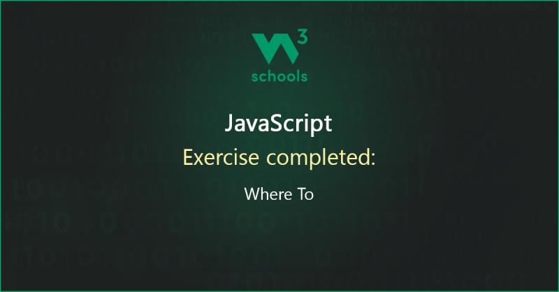 Akshay Deshmukh on LinkedIn: Completed Exercise: JavaScript Where To Akshay Deshmukh on LinkedIn: Completed Exercise: JavaScript Where To