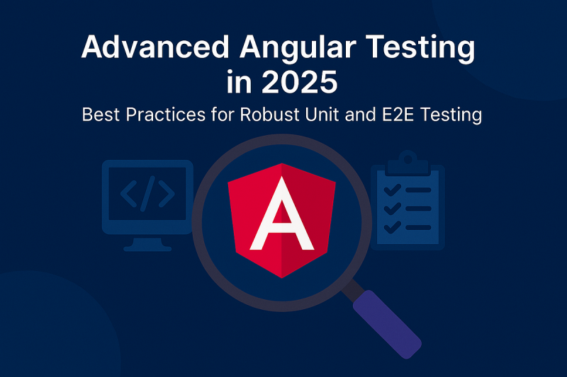 Advanced Angular Testing in 2025: Best Practices for Robust Unit and ... Advanced Angular Testing in 2025: Best Practices for Robust Unit and ...