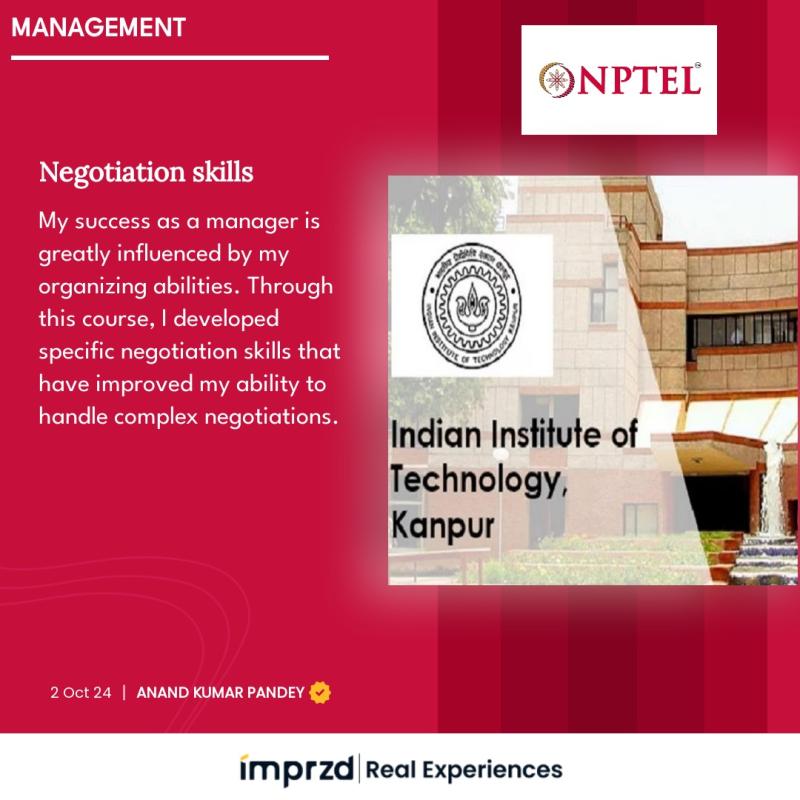 Anand Pandey on LinkedIn: NPTEL Anand Pandey on LinkedIn: NPTEL