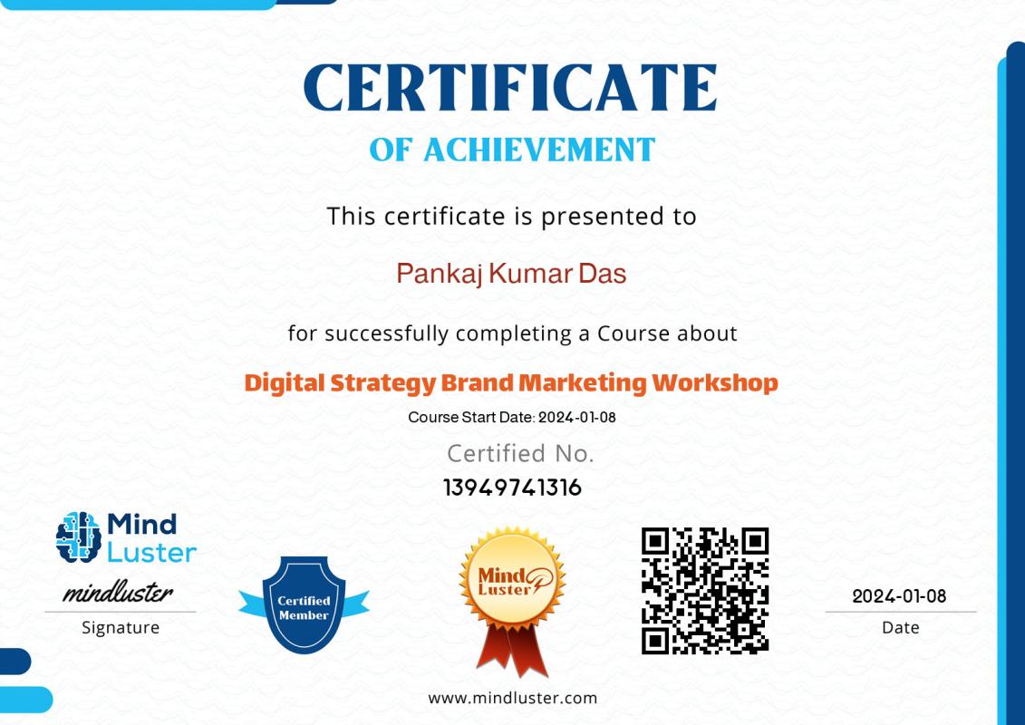 Pankaj Kumar Das on LinkedIn: Mind Luster - Pankaj Kumar Das-Digital ... Pankaj Kumar Das on LinkedIn: Mind Luster - Pankaj Kumar Das-Digital ...