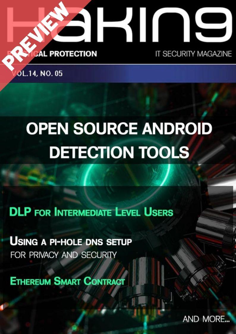 Open Source Android Detection Tools - Preview | Hakin9 Magazine Open Source Android Detection Tools - Preview | Hakin9 Magazine