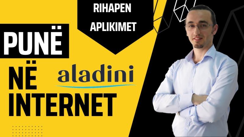 Aladini on LinkedIn: Hapen serisht aplikimet per pune nga shtepia me ... Aladini on LinkedIn: Hapen serisht aplikimet per pune nga shtepia me ...