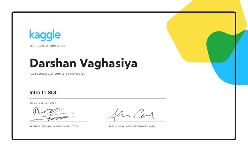 Darshan Vaghasiya on LinkedIn: Darshan Vaghasiya completed the Intro to ... Darshan Vaghasiya on LinkedIn: Darshan Vaghasiya completed the Intro to ...