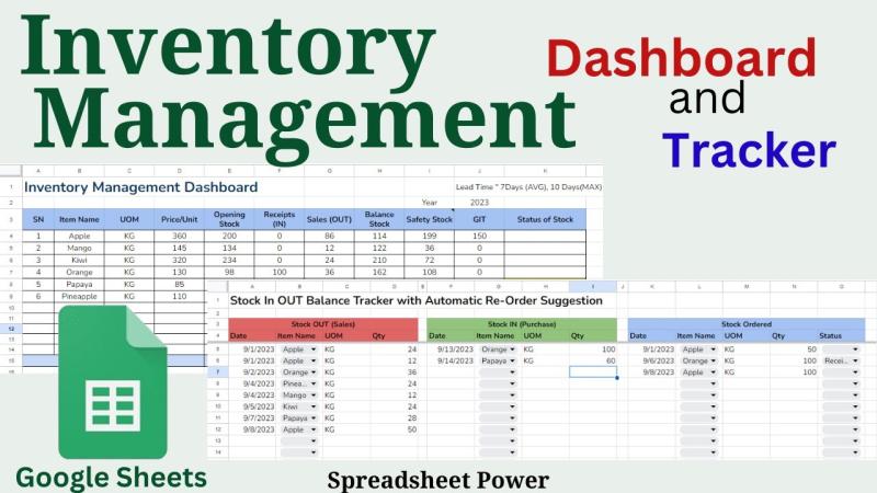Learn Excel and Sheets on LinkedIn: Inventory Management Template ... Learn Excel and Sheets on LinkedIn: Inventory Management Template ...