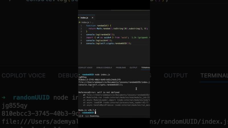 Adem Yalçın on LinkedIn: Unraveling self.crypto.randomUUID() | The ... Adem Yalçın on LinkedIn: Unraveling self.crypto.randomUUID() | The ...
