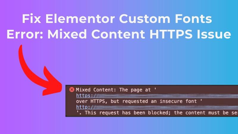 Yevhen Reshetar on LinkedIn: Fix Elementor Custom Fonts Error: Mixed ... Yevhen Reshetar on LinkedIn: Fix Elementor Custom Fonts Error: Mixed ...