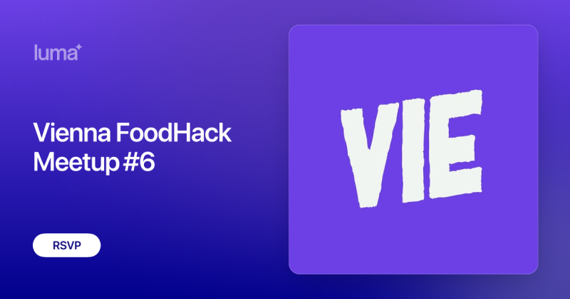 Christina Schwab, PhD on LinkedIn: Vienna FoodHack Meetup #6 路 Luma Christina Schwab, PhD on LinkedIn: Vienna FoodHack Meetup #6 路 Luma