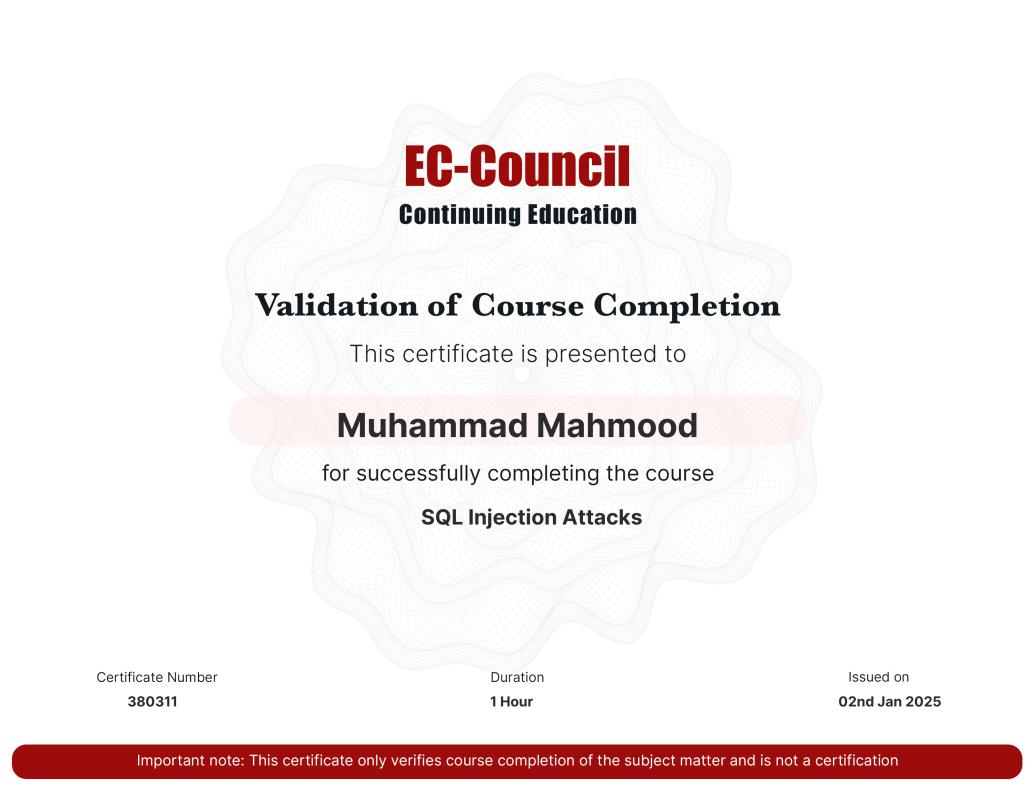 Muhammad Kamal Mahmood on LinkedIn: SQL Injection Attacks Muhammad Kamal Mahmood on LinkedIn: SQL Injection Attacks