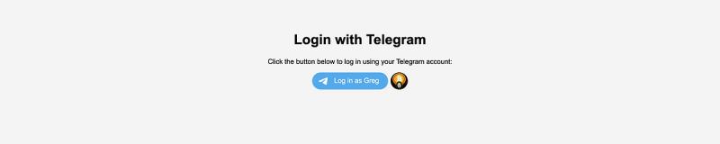 Grigory Tarasov on LinkedIn: OAuth2.0 with Telegram Grigory Tarasov on LinkedIn: OAuth2.0 with Telegram