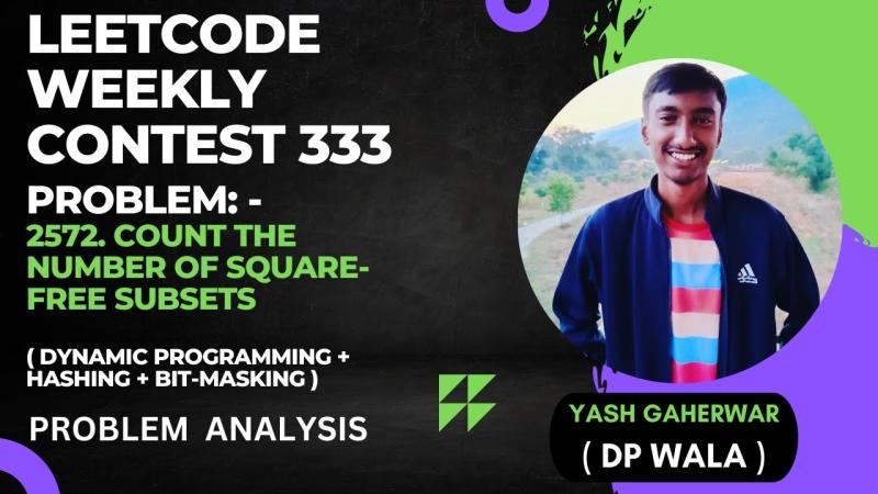 Yash Gaherwar on LinkedIn: Leetcode Weekly Contest 333 | Count the ... Yash Gaherwar on LinkedIn: Leetcode Weekly Contest 333 | Count the ...