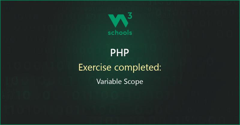 Venkata srinivas G. on LinkedIn: Completed Exercise: PHP Variable Scope Venkata srinivas G. on LinkedIn: Completed Exercise: PHP Variable Scope