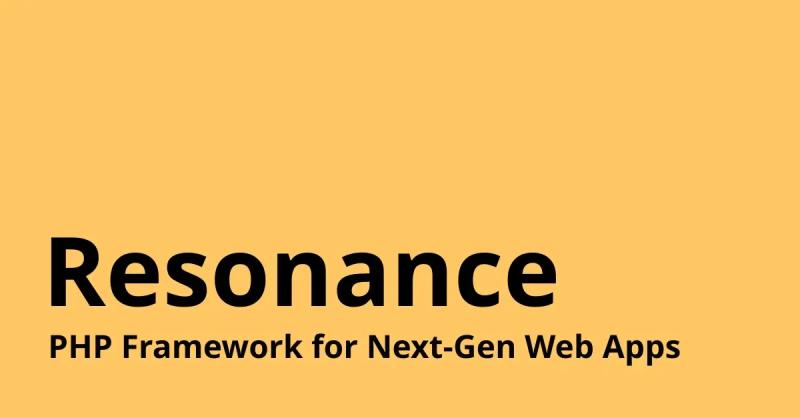 Stefano Fago on LinkedIn: PHP Resonance Framework Stefano Fago on LinkedIn: PHP Resonance Framework