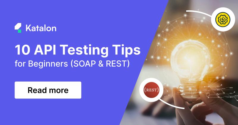 Casey Jay Markov on LinkedIn: 10 API Testing Tips for Beginners (SOAP ... Casey Jay Markov on LinkedIn: 10 API Testing Tips for Beginners (SOAP ...
