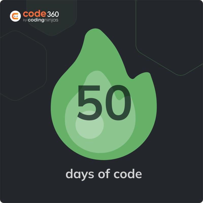 Piyush Chaubey on LinkedIn: 馃敟 50 Days Coding Streak Achieved! | Naukri ... Piyush Chaubey on LinkedIn: 馃敟 50 Days Coding Streak Achieved! | Naukri ...