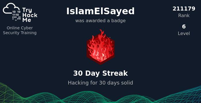 Islam El-Sayed on LinkedIn: IslamElSayed was awarded a badge! Islam El-Sayed on LinkedIn: IslamElSayed was awarded a badge!