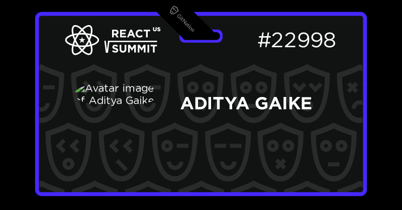 Aditya Gaike on LinkedIn: Check out my badge & claim your free React ... Aditya Gaike on LinkedIn: Check out my badge & claim your free React ...