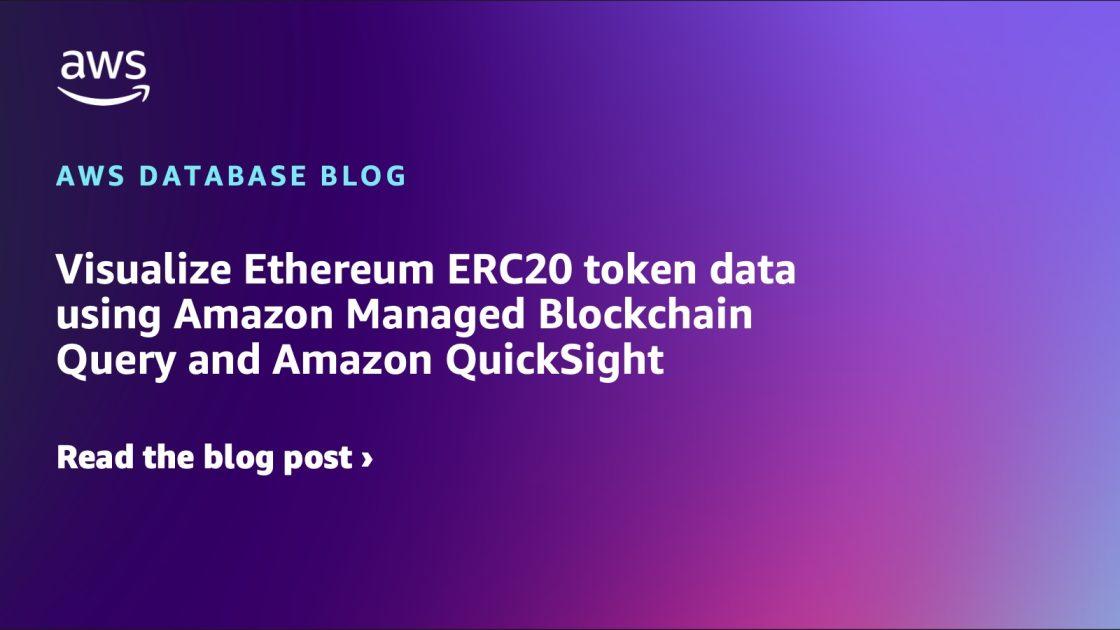 Forrest Colyer on LinkedIn: Visualize Ethereum ERC20 token data using ... Forrest Colyer on LinkedIn: Visualize Ethereum ERC20 token data using ...