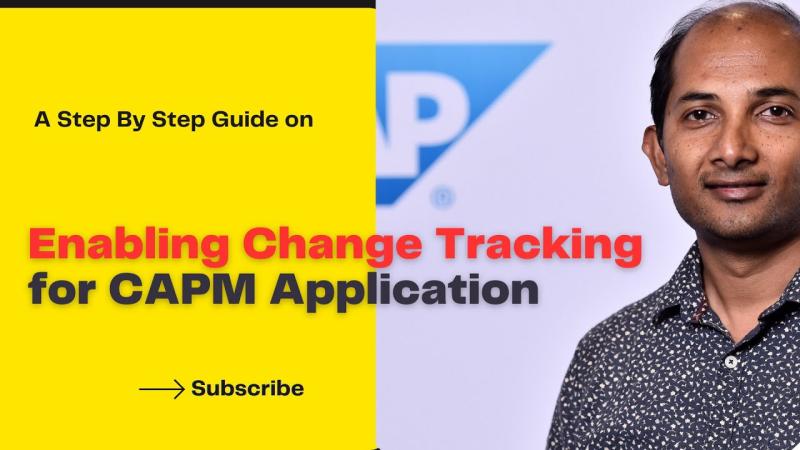 Somnath Paul on LinkedIn: Enabling Change Tracking for SAP CAPM ... Somnath Paul on LinkedIn: Enabling Change Tracking for SAP CAPM ...