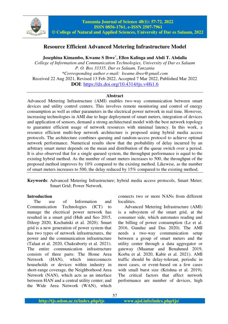 Abdi T. Abdalla on LinkedIn: (PDF) Resource Efficient Advanced Metering ... Abdi T. Abdalla on LinkedIn: (PDF) Resource Efficient Advanced Metering ...