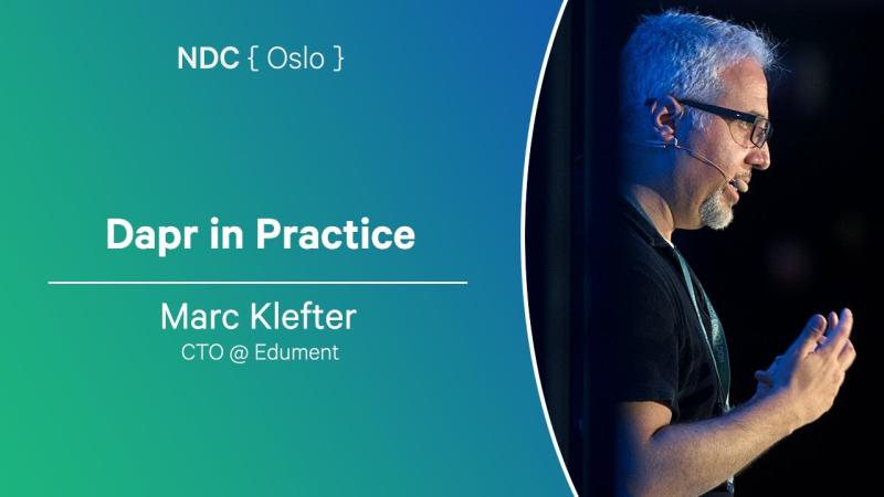 Marc Klefter on LinkedIn: Dapr in Practice - Marc Klefter - NDC Oslo 2024 Marc Klefter on LinkedIn: Dapr in Practice - Marc Klefter - NDC Oslo 2024