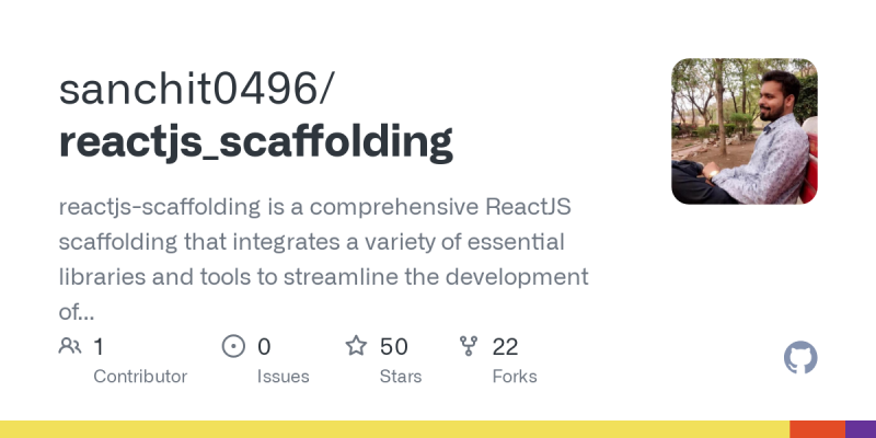 Vaibhav Matere on LinkedIn: GitHub - sanchit0496/reactjs_scaffolding ... Vaibhav Matere on LinkedIn: GitHub - sanchit0496/reactjs_scaffolding ...