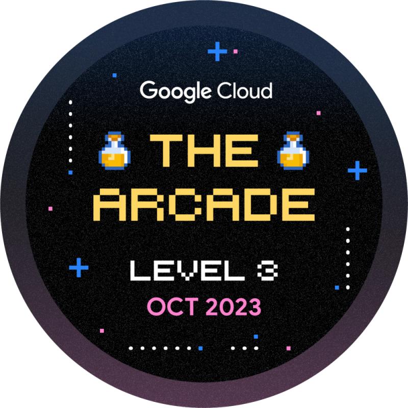 Earned Level 3 in Google Cloud's Earned Level 3 in Google Cloud's