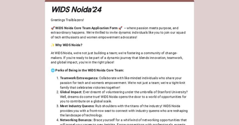 Harin Joshi on LinkedIn: WiDS Noida'24 Harin Joshi on LinkedIn: WiDS Noida'24