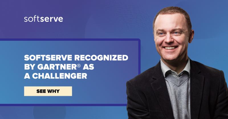 Wells Vaughan on LinkedIn: SoftServe Named a Challenger in 2024 Gartner ... Wells Vaughan on LinkedIn: SoftServe Named a Challenger in 2024 Gartner ...