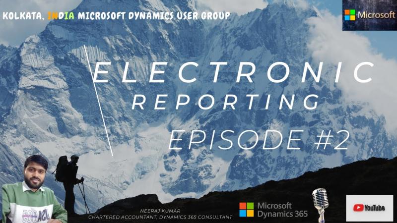 Part 2: Electronic Reporting in Microsoft Dynamics 365 Finance and ... Part 2: Electronic Reporting in Microsoft Dynamics 365 Finance and ...