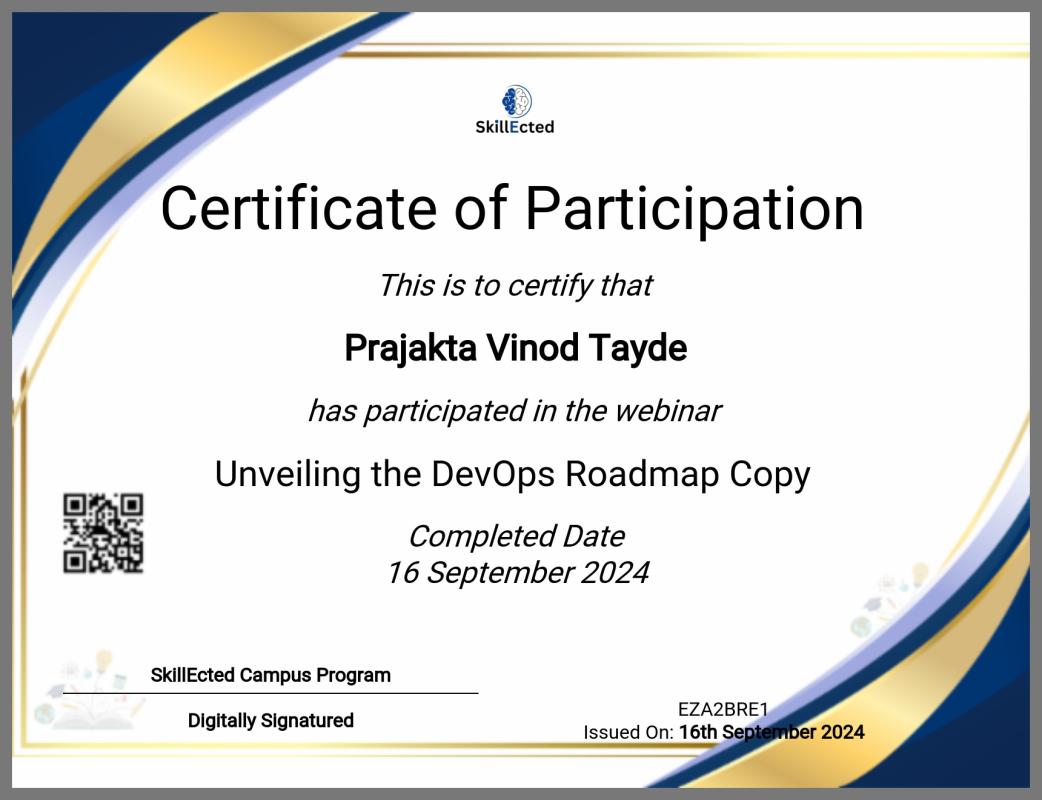 Prajakta Tayde posted on LinkedIn Prajakta Tayde posted on LinkedIn