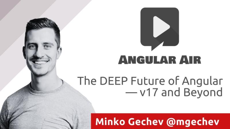 Sonu Kapoor on LinkedIn: Angular Air — The DEEP Future of Angular, v17 ... Sonu Kapoor on LinkedIn: Angular Air — The DEEP Future of Angular, v17 ...