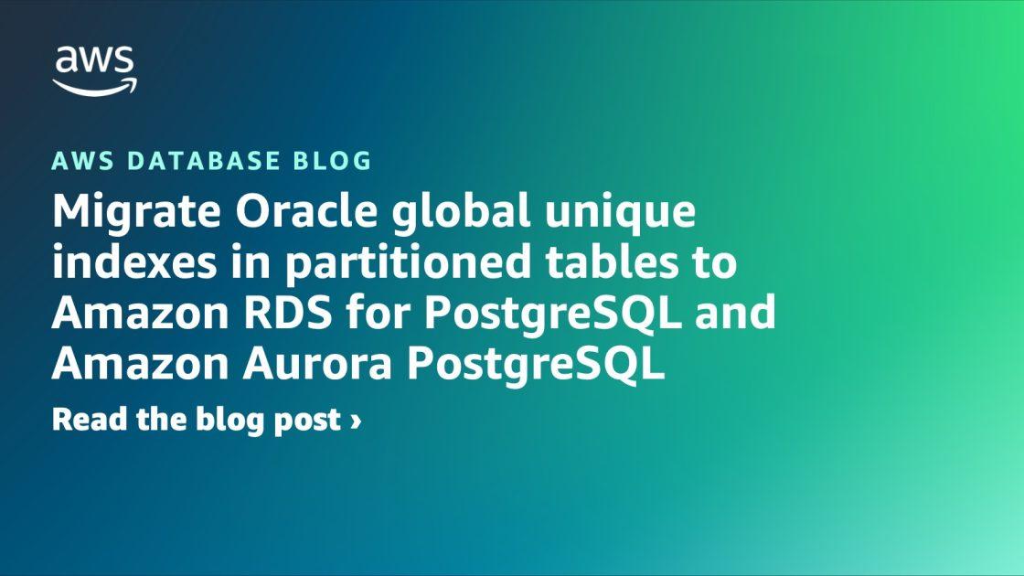 How to migrate Oracle data to PostgreSQL | Bhanu Ganesh Gudivada posted ... How to migrate Oracle data to PostgreSQL | Bhanu Ganesh Gudivada posted ...
