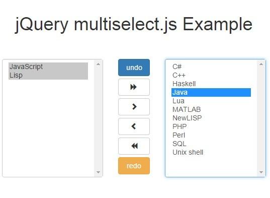 How to Create Two Side Sulti Select with Jquery | JSON World | jsonworld How to Create Two Side Sulti Select with Jquery | JSON World | jsonworld