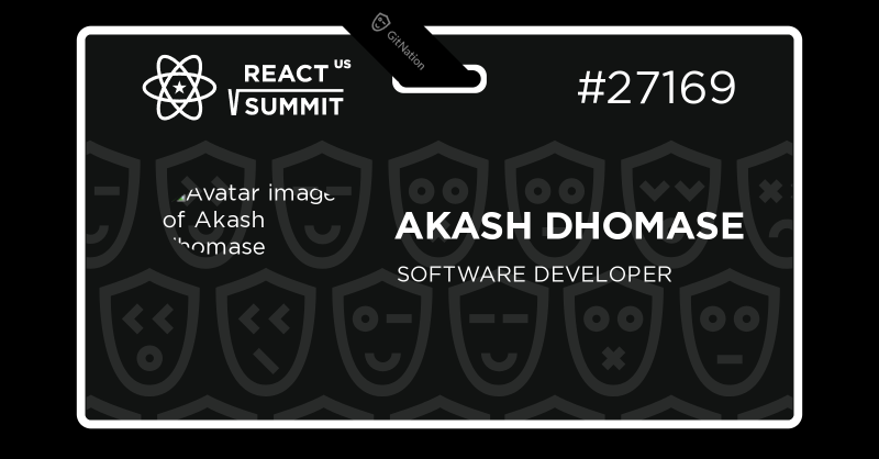 Akash Dhomase on LinkedIn: Check out my badge & claim your free React ... Akash Dhomase on LinkedIn: Check out my badge & claim your free React ...