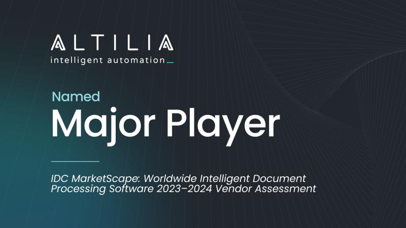 Altilia on LinkedIn: Altilia is recognized as Major Player in the 2023 ... Altilia on LinkedIn: Altilia is recognized as Major Player in the 2023 ...