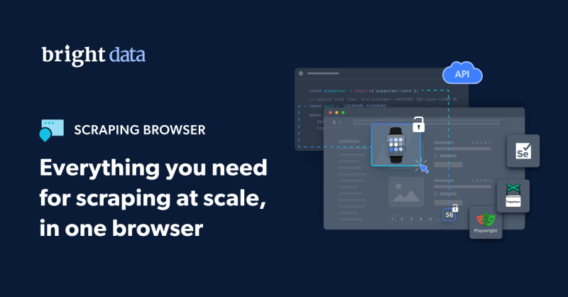 Or Lenchner on LinkedIn: Scraping Browser API - Automated Browser for ... Or Lenchner on LinkedIn: Scraping Browser API - Automated Browser for ...